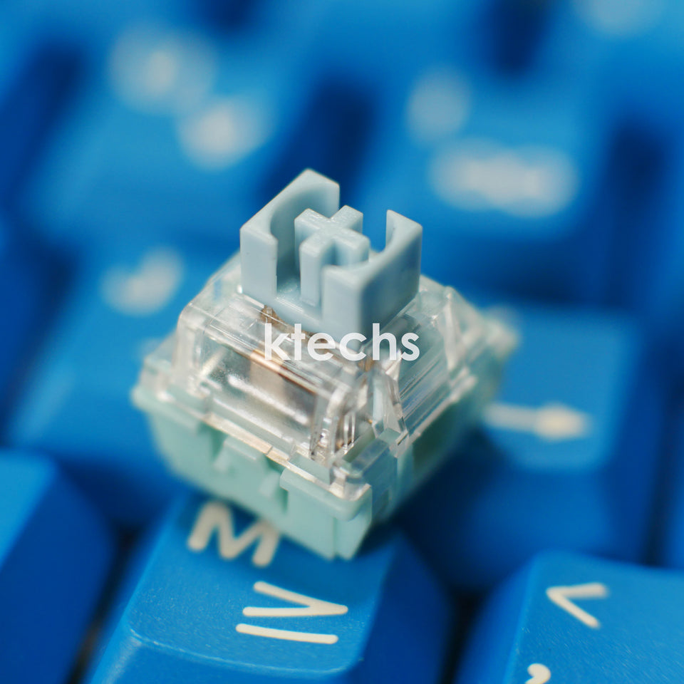 TTC Bluish White Tactile Silent Mechanical Switches – ktechs